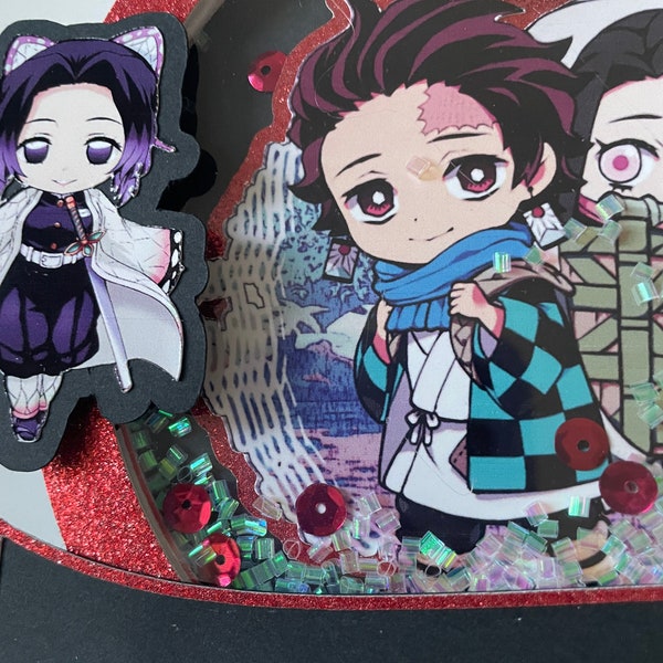 Nezuko Demon Slayer Cake Topper - Etsy