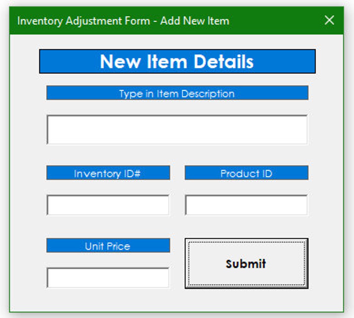 Inventory Management System | Inventory Spreadsheet | Instant Download ...