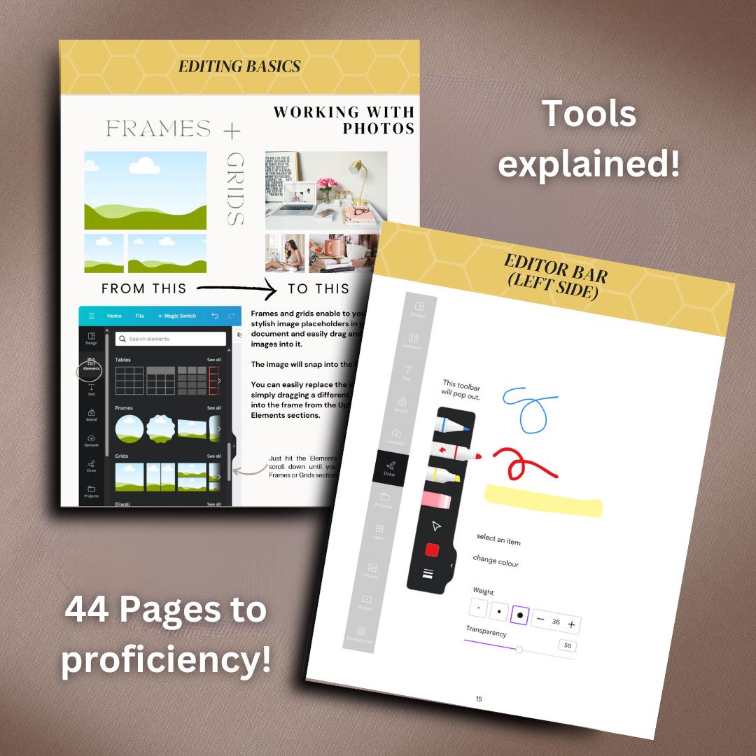 The Complete Canva Guide for Beginners Step-by-step Canva Crash Course ...