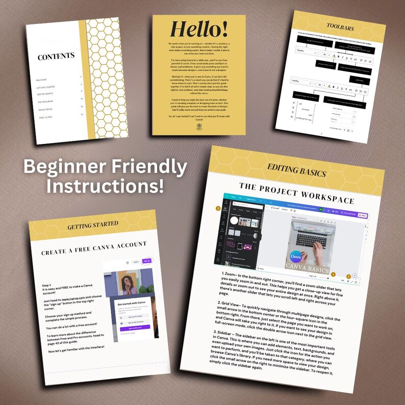 The Complete Canva Guide for Beginners | Step-by-step Canva Crash ...