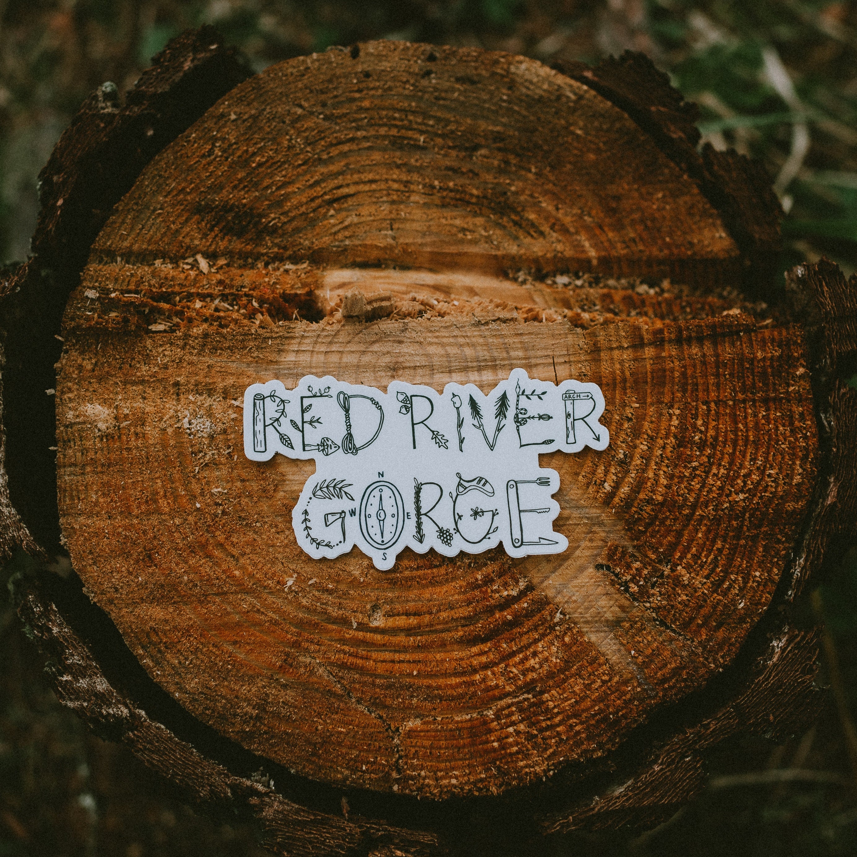 Red River Gorge Kentucky Vinyl Decal Sticker Nature Decal - Etsy