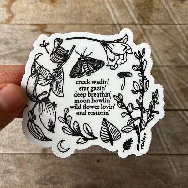 Nature Stickers - Etsy