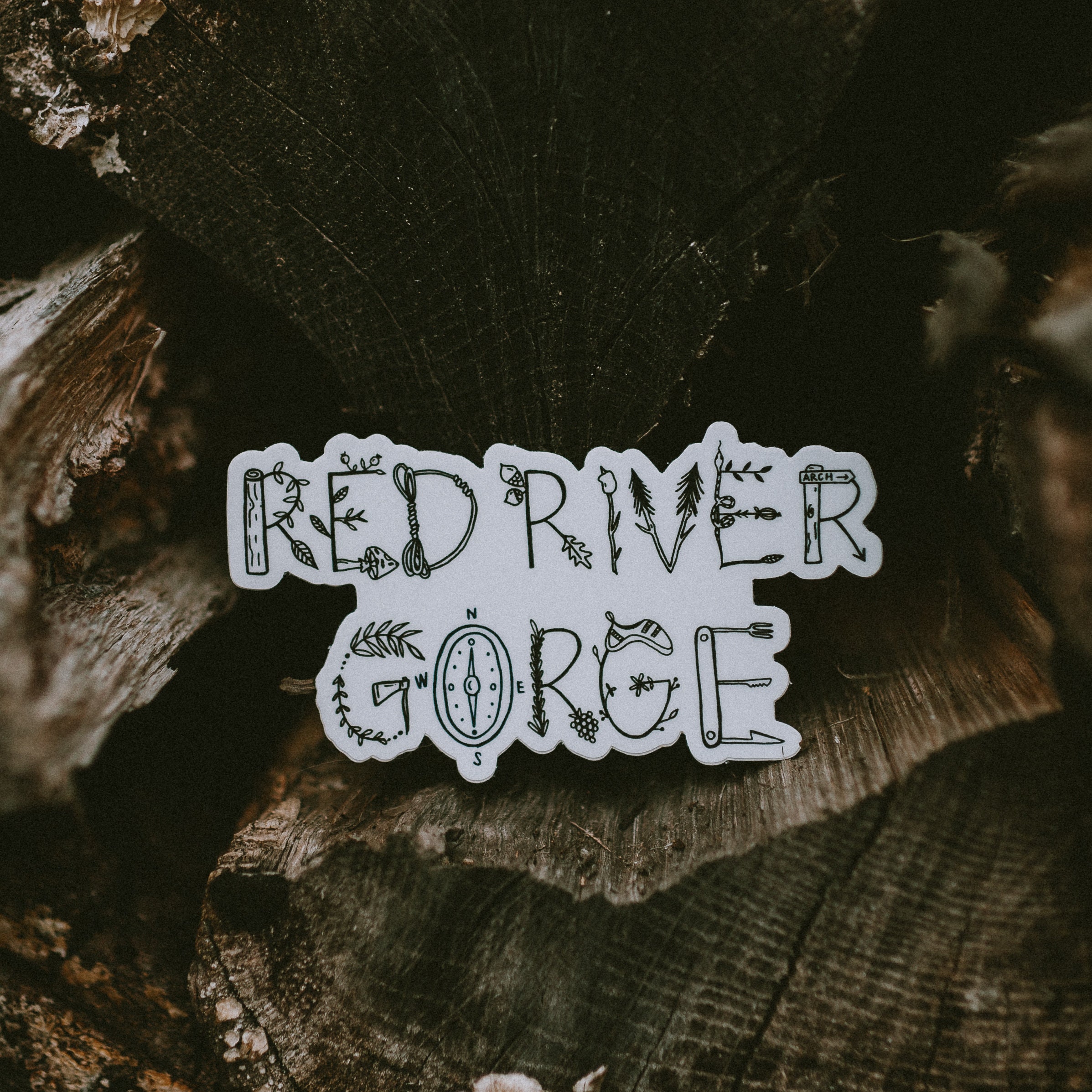 Red River Gorge Kentucky Vinyl Decal Sticker Nature Decal - Etsy