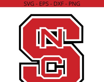 Nc State Wolfpack Svg | Etsy