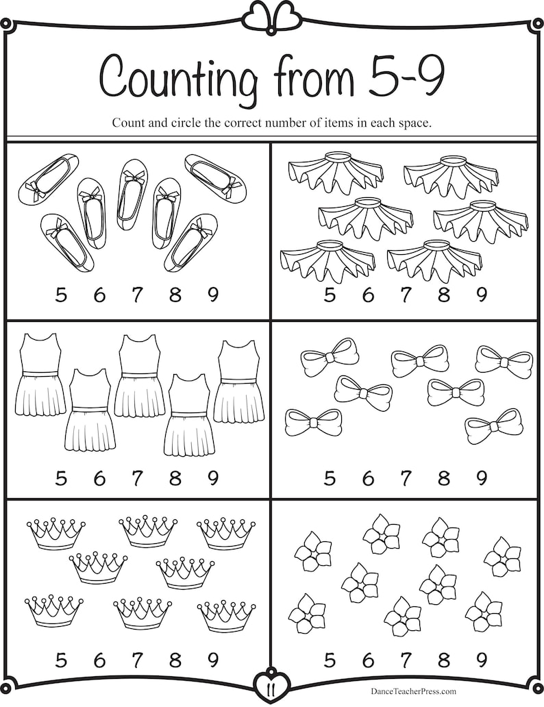 14 Ballet Activity Sheets - Level 1 - Etsy