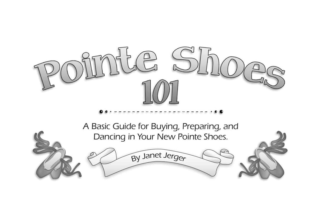 Pointe Shoes 101 - Digital - Etsy