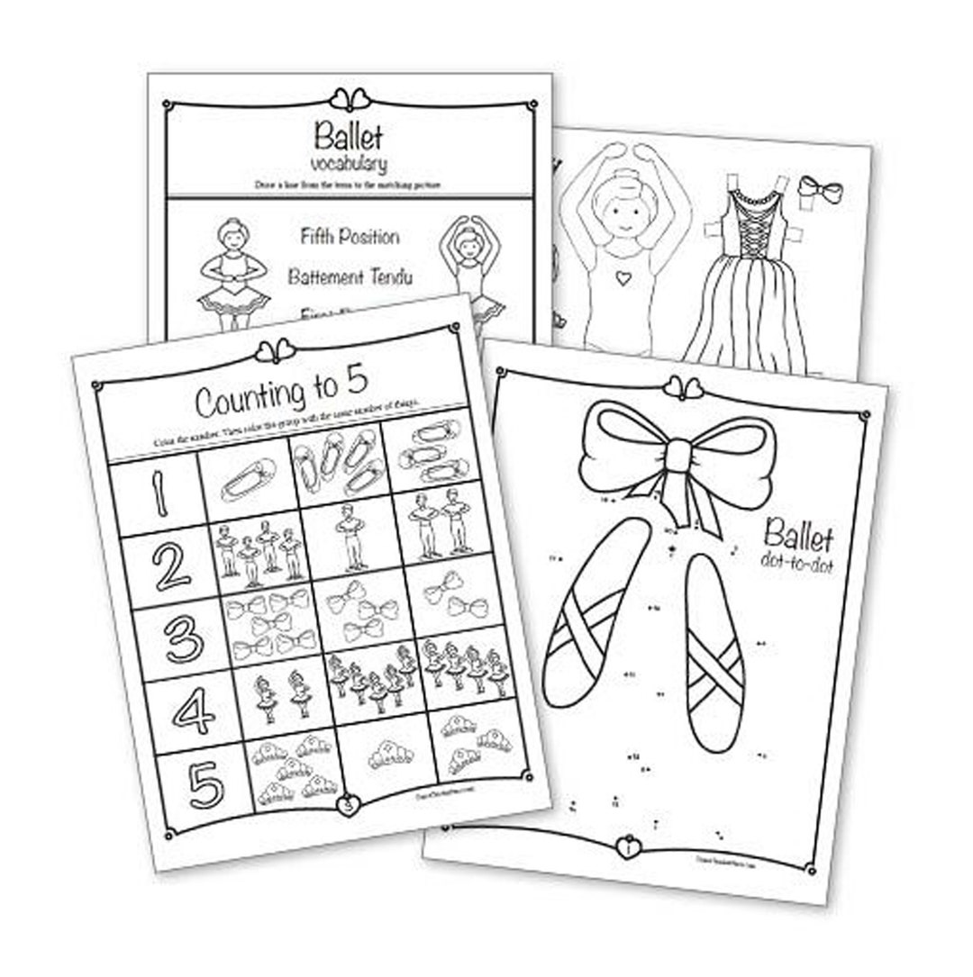 14 Ballet Activity Sheets - Level 1 - Etsy