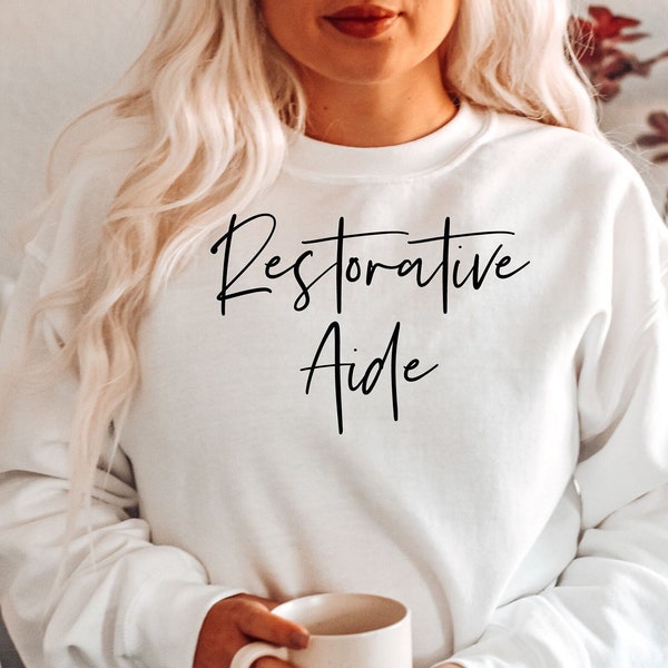 Restorative Aide Shirt - Etsy