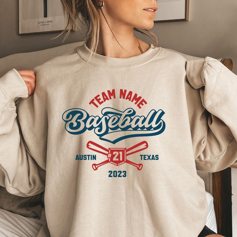 Baseball Team Shirt - Etsy