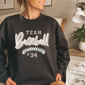 Personalized Baseball Team Shirt, Sweatshirt, Hoodie, Long Sleeve, Gift ...