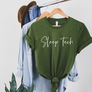 Sleep Tech Shirt, Gift, Grad Gift, Sleep Technologist, Sleep Study ...