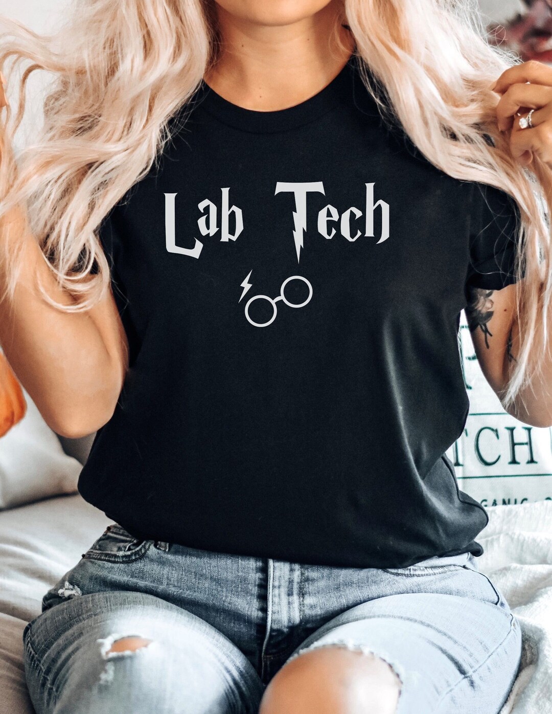 Lab Tech Shirt, Sweatshirt, Hoodie, Tank Top, Gift, Laboratory ...