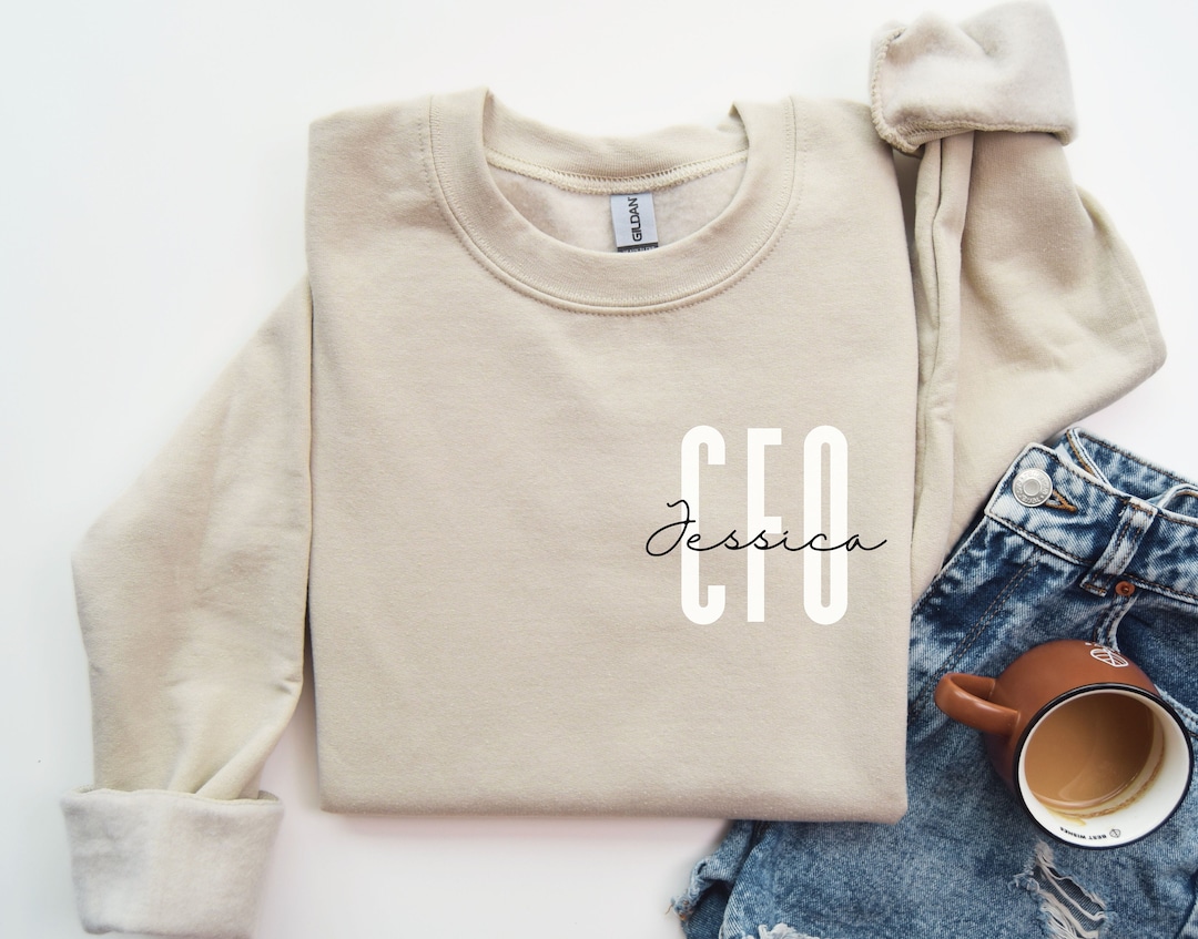 Personalized CFO Shirt, Sweatshirt, Hoodie, Long Sleeve, Gift, Pocket ...