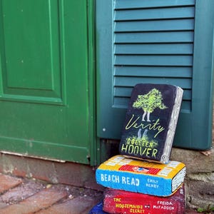 Brick Books - Made to Order - Indoor/outdoor Decor: Porch, Garden, Yard ...