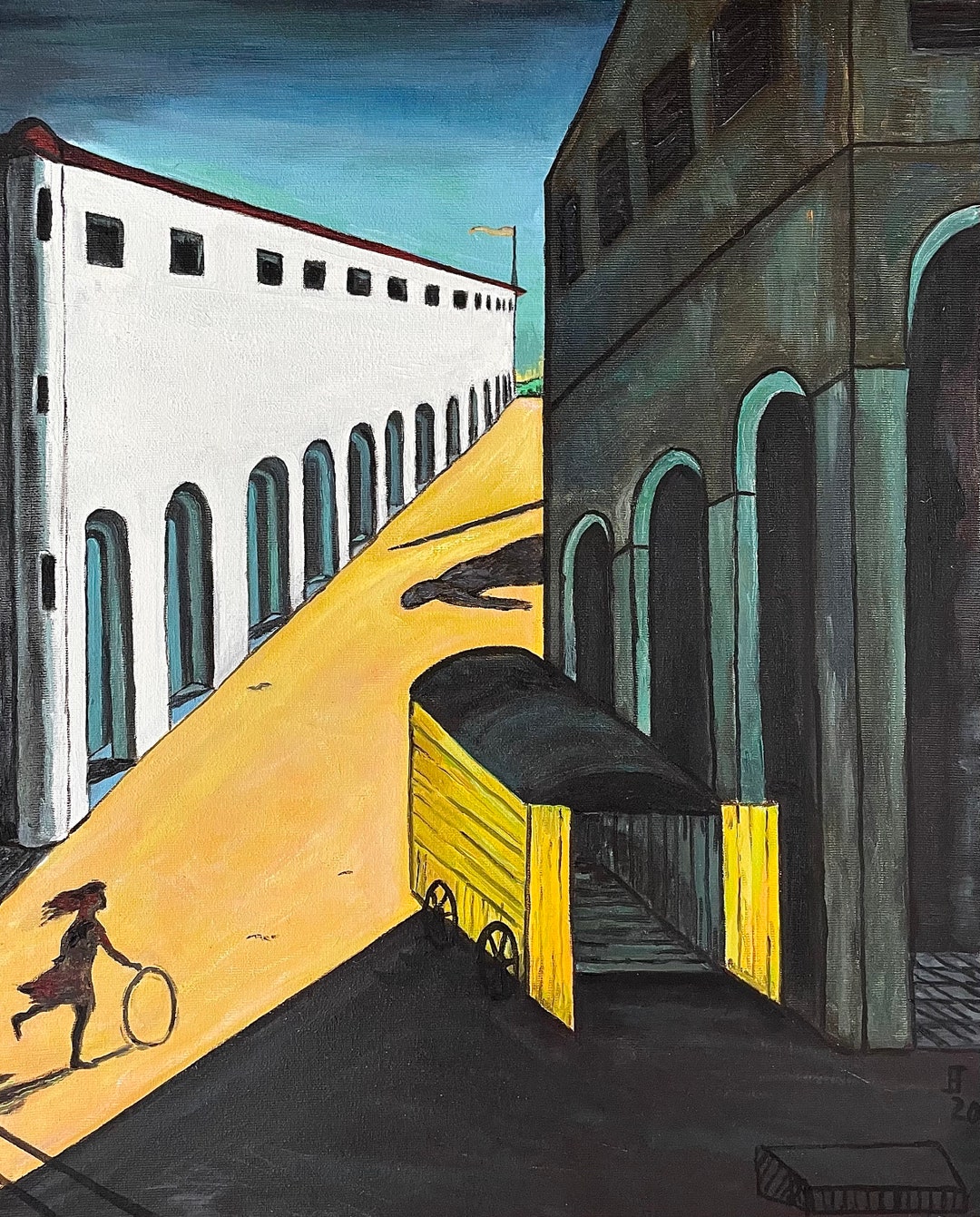 Giorgio De Chirico, Surrealist Painting, Oil Painting, Reproduction ...