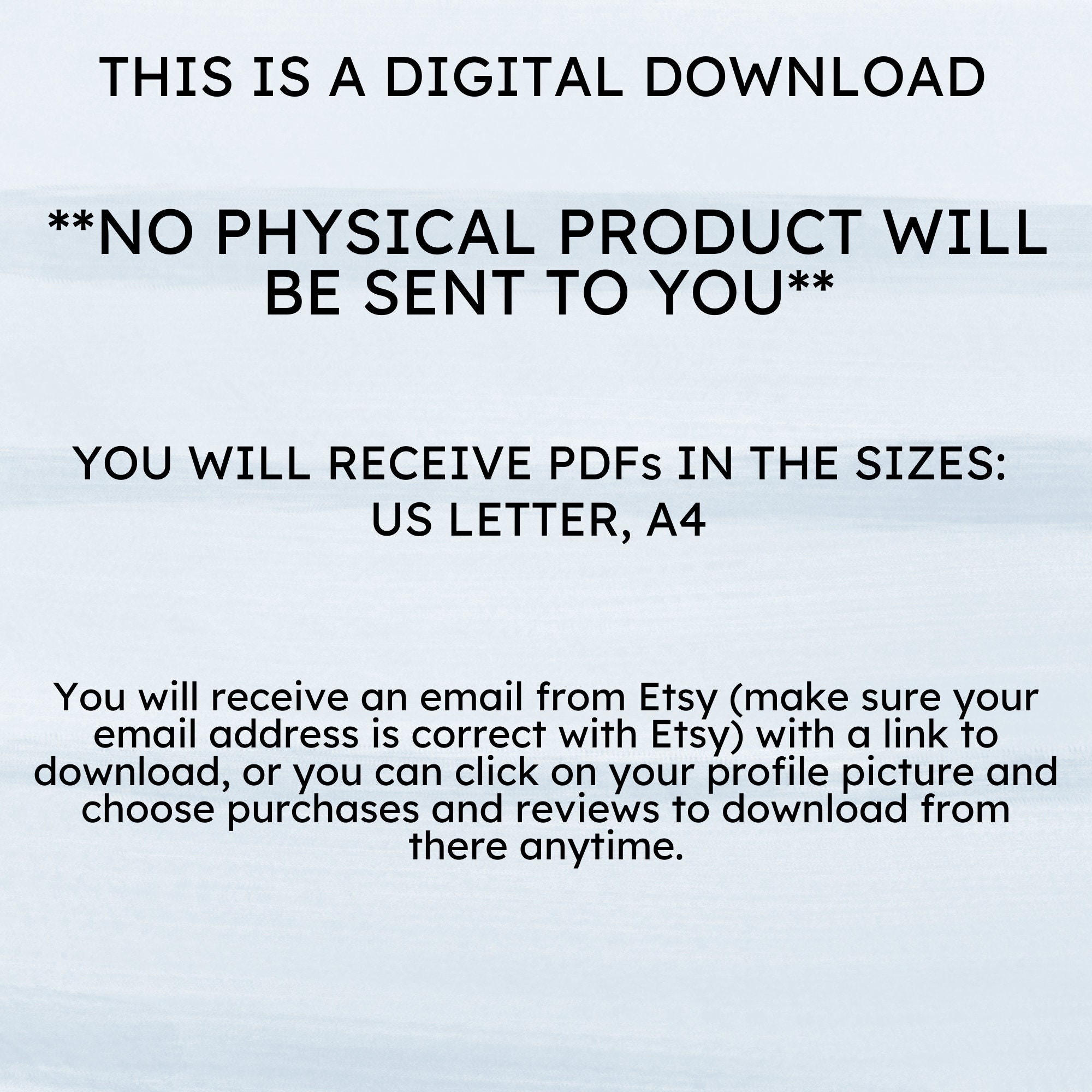 Horizontal Weekly Planner Printable or Digital PDF Planner. - Etsy