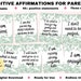 Positive Affirmations for Moms, Cards, Posters, Signs, Printable PDF ...