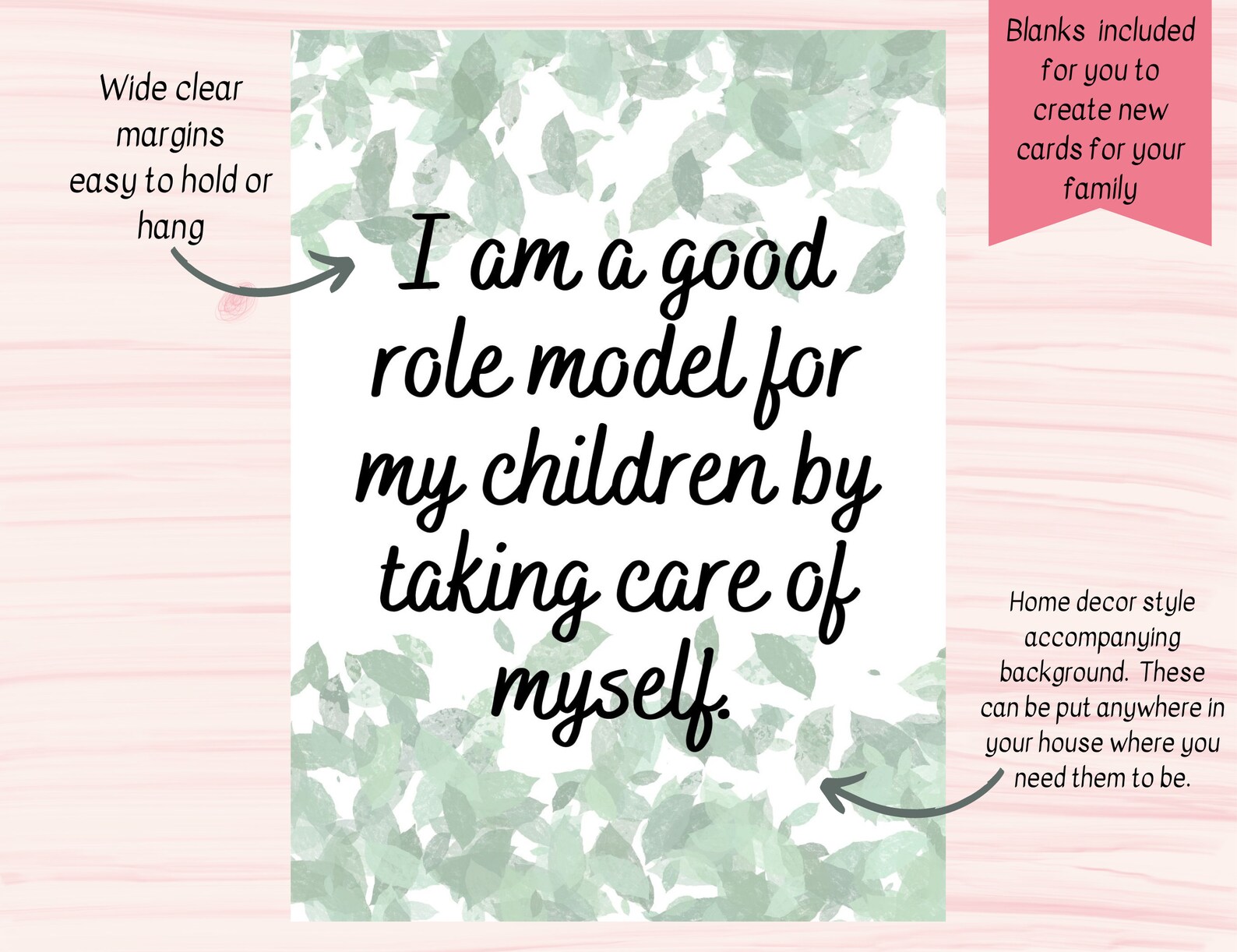 Affirmations for Parents, 55+ Affirmations Can Be Used as Cards ...