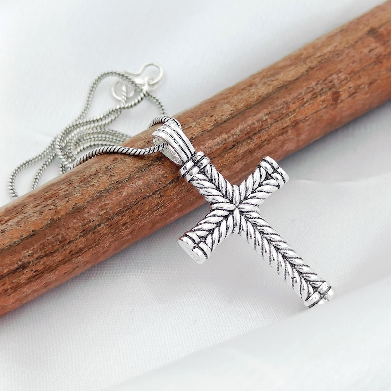 Cool Cross Necklace - Etsy