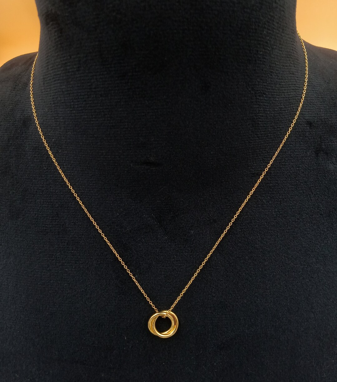 Gold Necklace, Solid Gold Chain, Tiny Gold Chain, Dainty Gold Chain ...