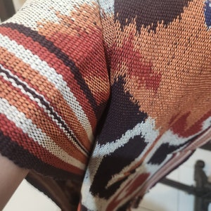 Handwoven Indonesian Tenun Ikat Table Runner, Handmade Tapestry - Etsy