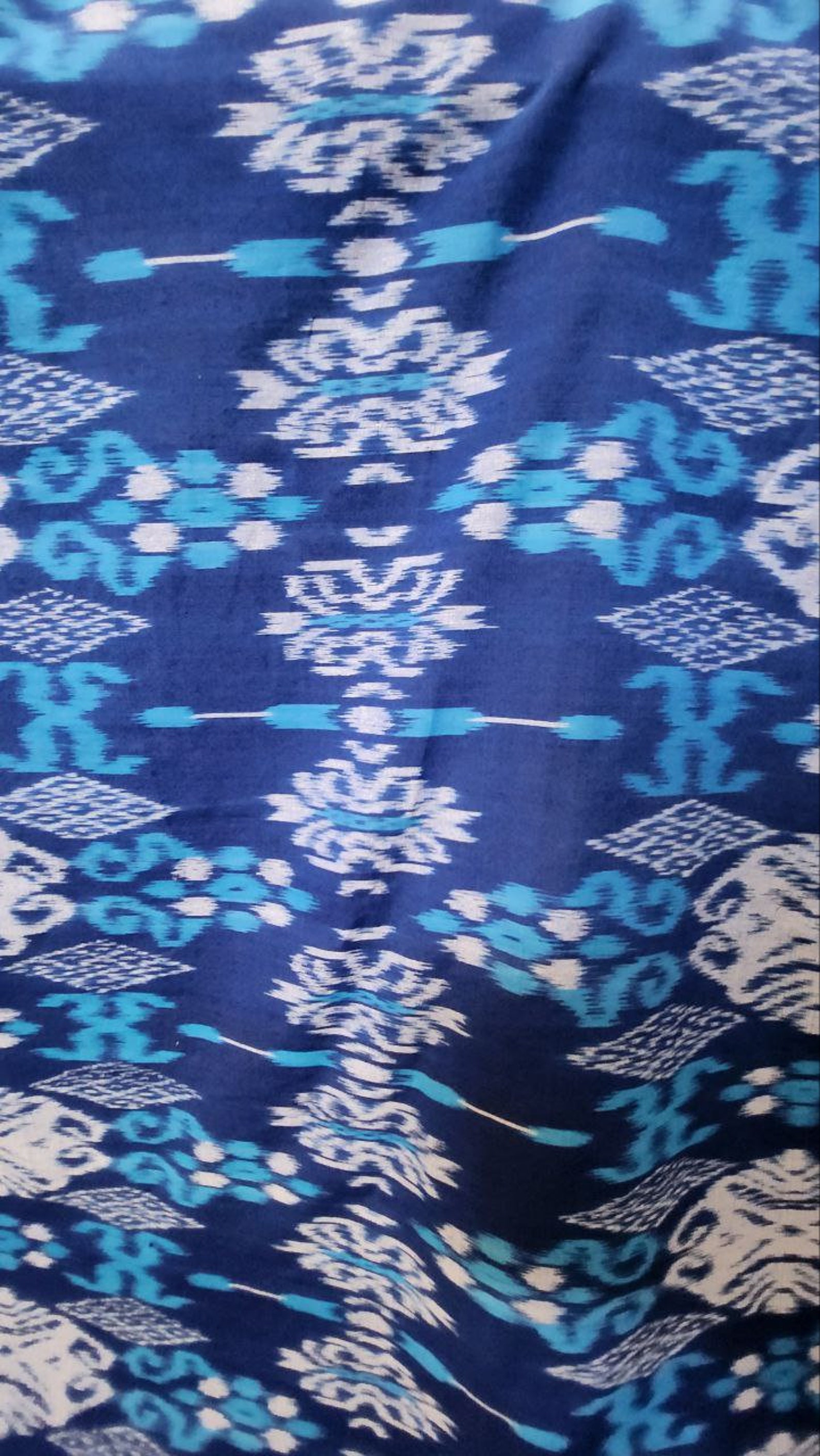 Tenun Ikat Endek Bali Indonesian Handwoven Fabric | Handmade Tapestry ...