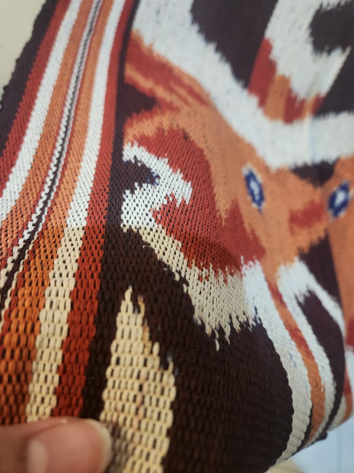 Handwoven Indonesian Tenun Ikat Table Runner, Handmade Tapestry - Etsy