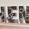 Personalized Child Name Sign - Outer Space Theme - Etsy