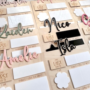 First and Last Day of School Board, First Day of School Sign, Back to ...