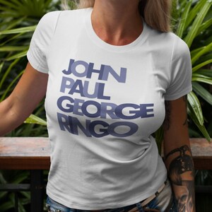 John Paul George Ringo Beatles Inspired Fab 4 Fabfour - Etsy