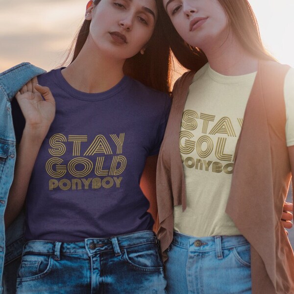 Stay Gold Ponyboy - Etsy