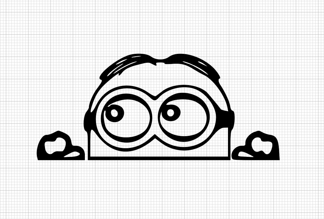 Minions Svg Minion Svg Gru Svg Minion Car Decal Svg Cricut - Etsy