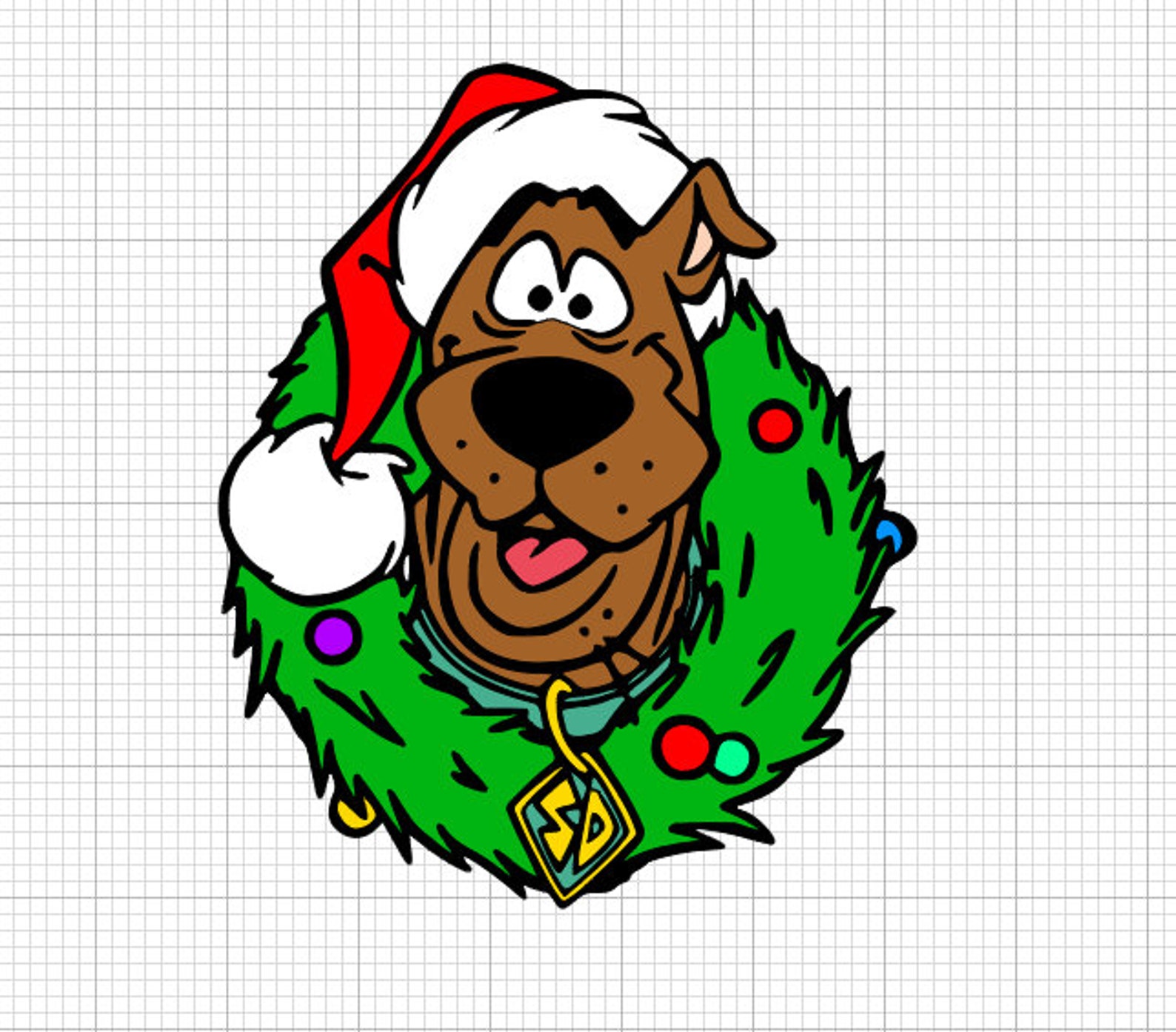 Scooby Doo Svg Christmas Svg Scoob Svg Scooby Doo Christmas - Etsy Hong ...
