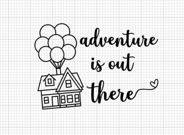 Adventure is Out There Svg up Movie Svg Carl and Ellie Svg - Etsy