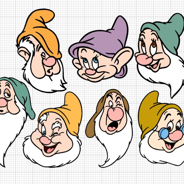 7 Dwarfs - Etsy