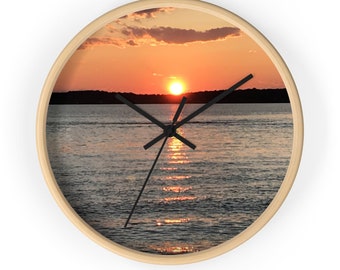 Sunset Wall Clock | Etsy