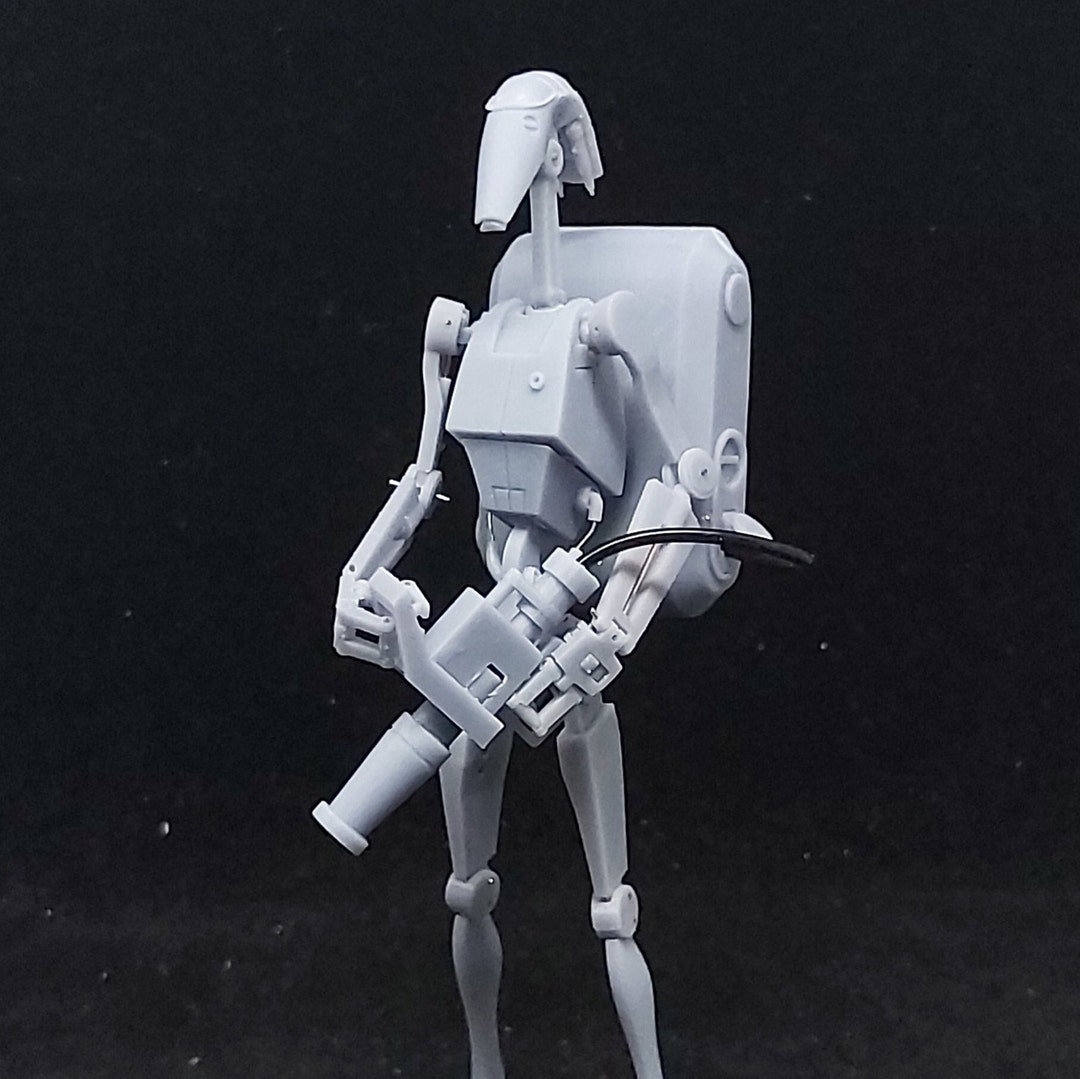 1:12 Animated Series B1 Firefighter Battle Droid - Etsy