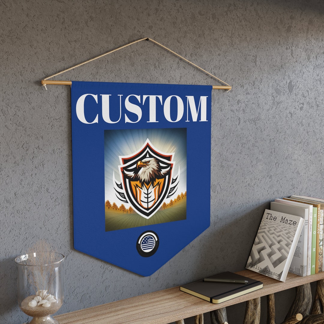 Custom Pennant Personalized Flags Garden Yard Flag, Custom Your Own ...
