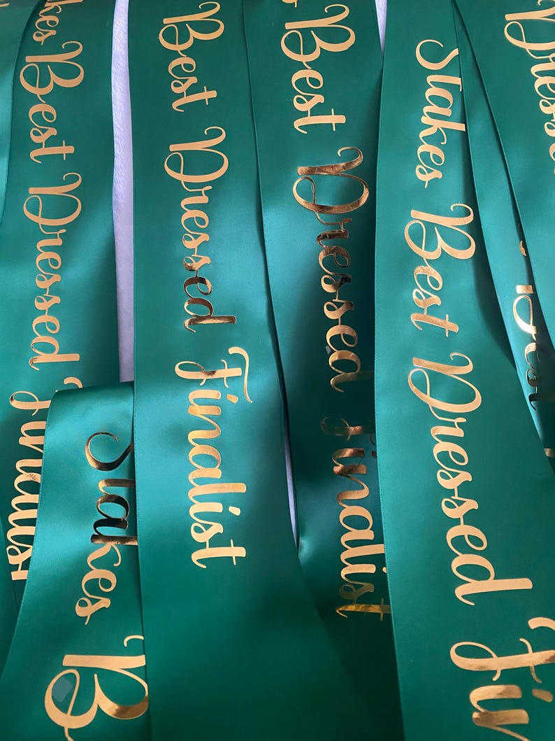 Custom 6" Grand Opening Ribbon Cutting Sash: Personalized Parade Banner ...
