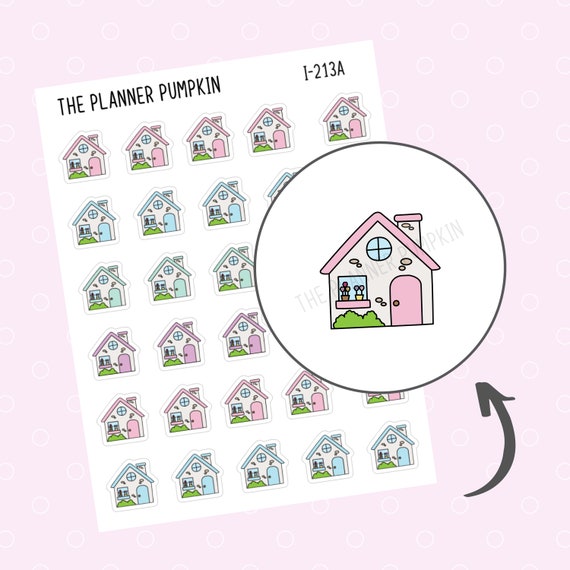 Reminder Planner Mortgage Home House Stickers Repair Maintenance Living ...