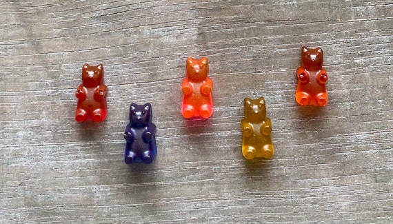 Mini Fake Candy Gummy Bears Fake Gummy Bear Cabochons Fake | Etsy