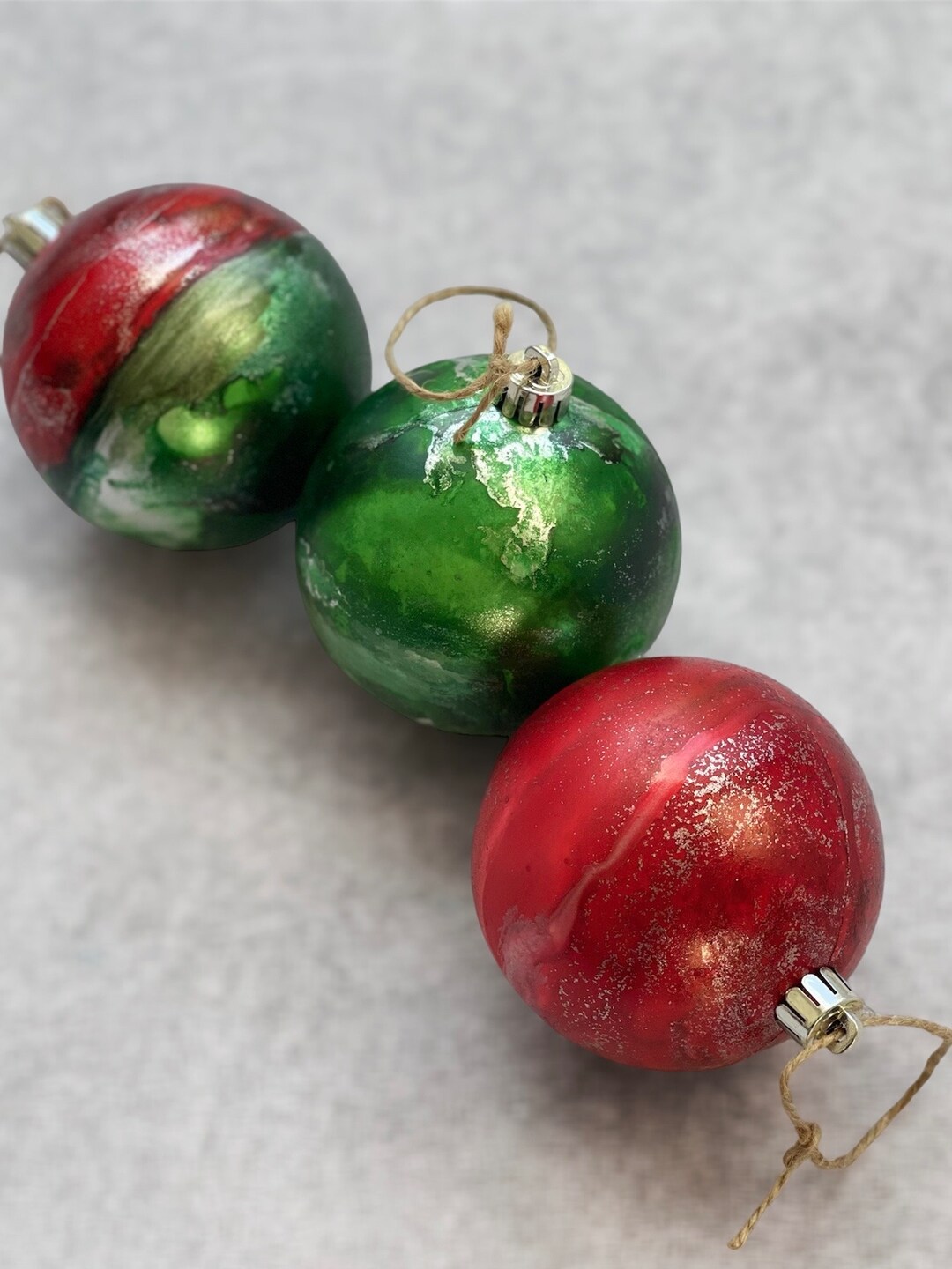 Original Christmas Ornaments With Custom Colours and Optional Free ...