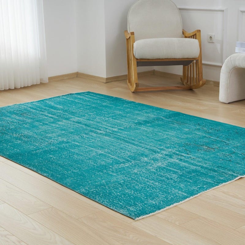 Turquoise Rug - Etsy
