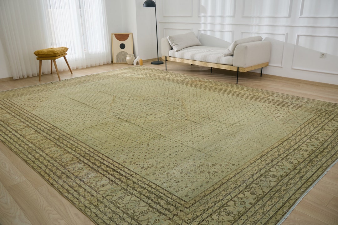 12x15 Vintage Persian Rug Stacey 12x15 Hand-knotted Wool Carpet for ...