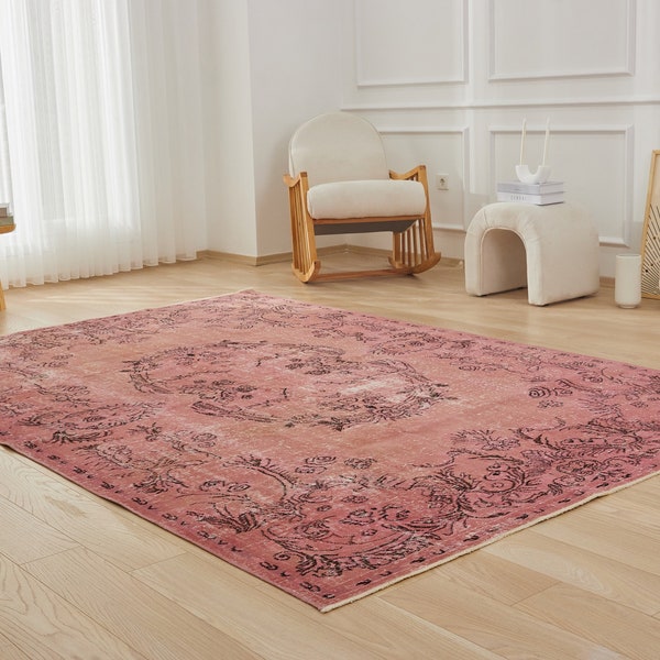 Pink Vintage Rugs - Etsy