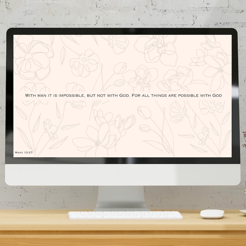 Computer Background Bible Verses - Etsy