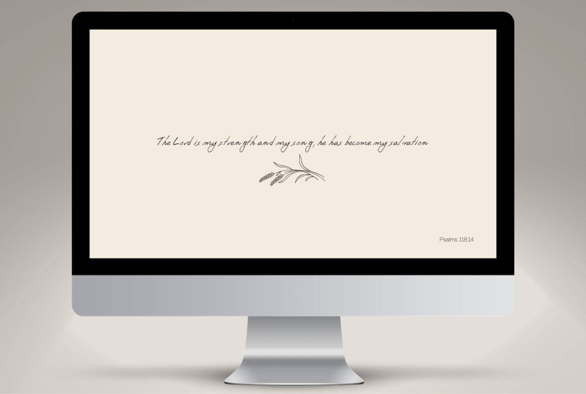 Minimalist Desktop Background | Aesthetic Wallpaper | Bible Verse ...