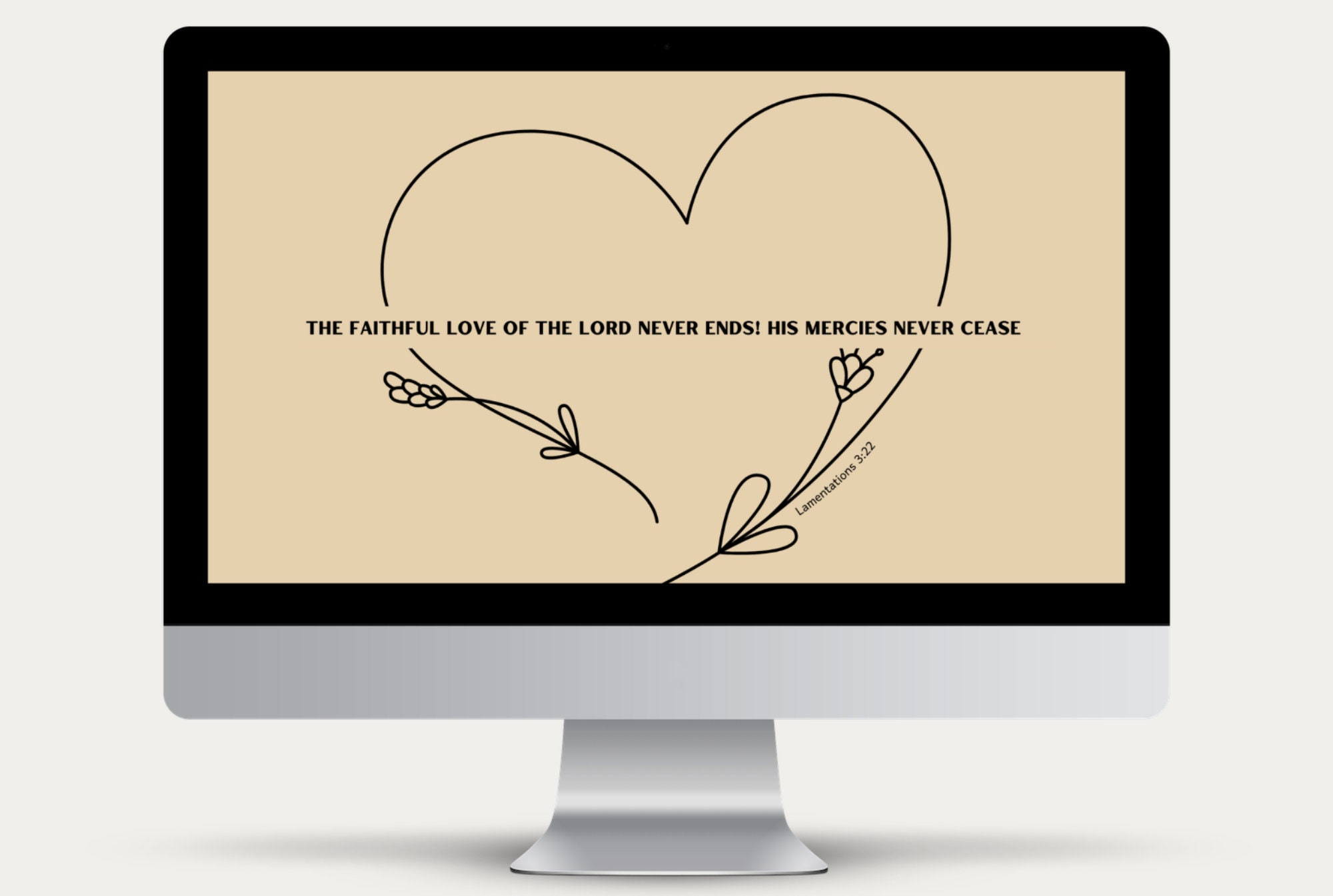 Neutral Desktop Background | Bible Verse Desktop Wallpaper ...