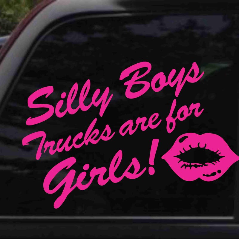 Girl Truck Decals - Etsy