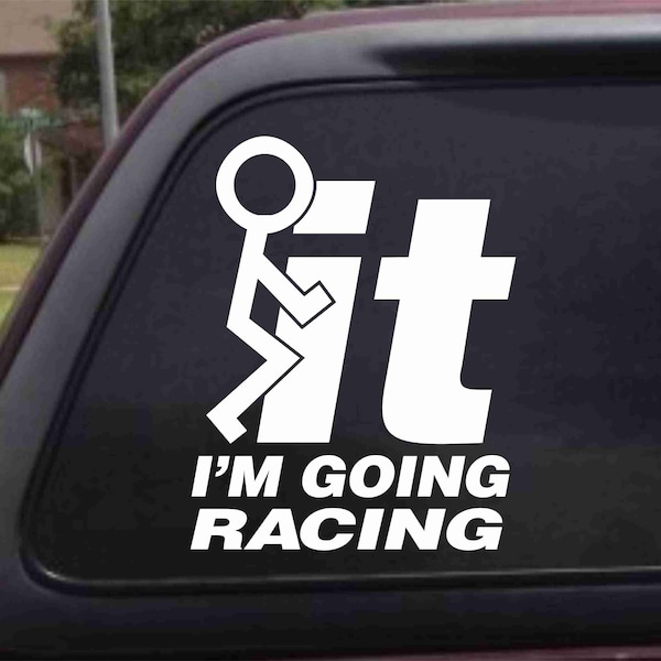 Funny Racing Decals - Etsy